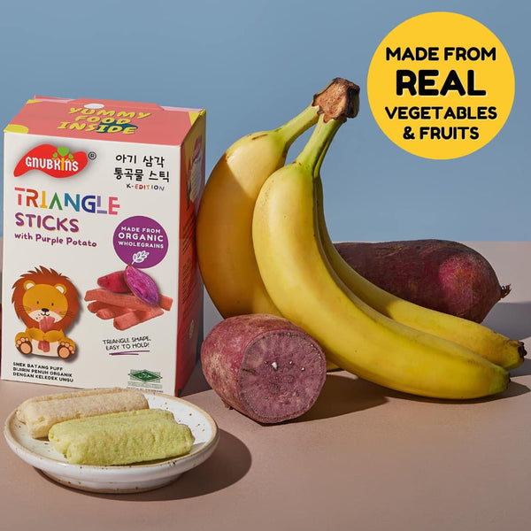 [GNUBKINS] Organic Triangle Sticks - Fabulous Mom